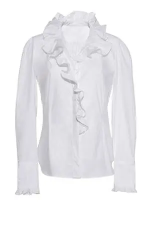 Cara Cara Anne Ruffle-trimmed Blouse