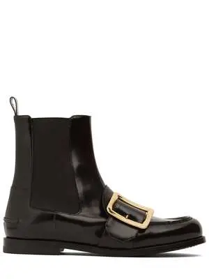 Bally 10mm Clorine Leather Chelsea Boots - Black