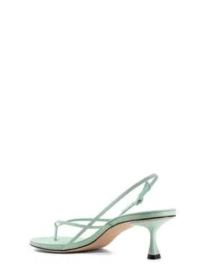Studio Amelia 50mm Wishbone Leather Sandals