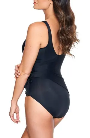 MIRACLESUIT® Razzle Dazzle Eclat One-piece Swimsuit - Black