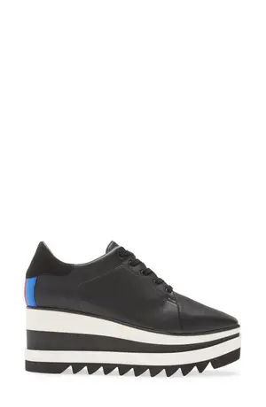 Stella McCartney Sneak-elyse Platform Sneakers - Black/white/navy