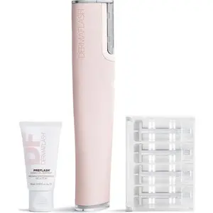 DERMAFLASH Luxe+ Anti-aging Sonic Dermaplaning + Removal Set - Blush