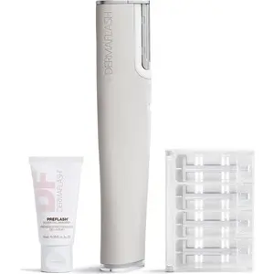 DERMAFLASH Luxe+ Anti-aging Sonic Dermaplaning + Removal Set - Stone