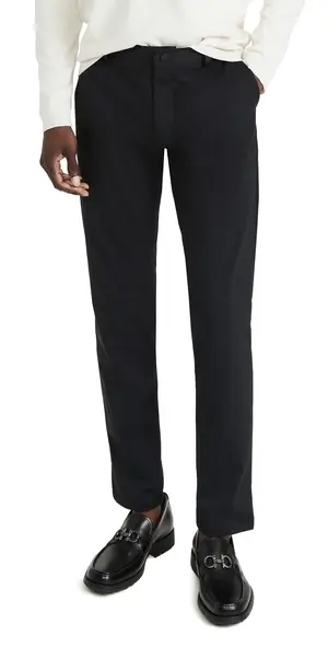 RHONE Slim Fit Commuter Trousers - Black