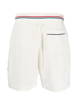 Orlebar Brown Cotton Stripe Trim Shorts