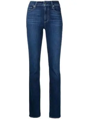 Paige Hoxton Straight-leg Jeans - Blue