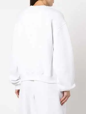 Alexander Wang Logo-print Sweatshirt - White