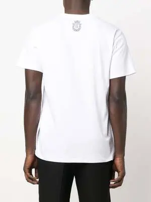 BILLIONAIRE Lion-print Short-sleeved T-shirt - White