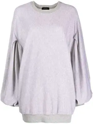 MADE IN TOMBOY Oversized Puff-sleeve Sweatshirt