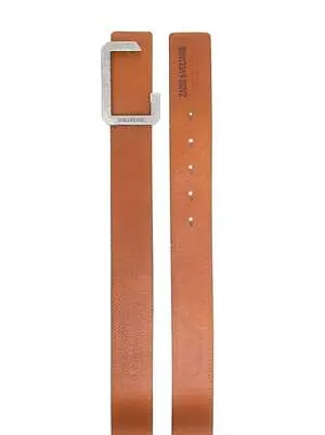 Zadig&Voltaire La Reversible Leather Belt - Brown