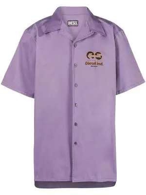 DIESEL® Logo-print Short-sleeved Shirt