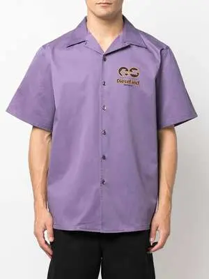 DIESEL® Logo-print Short-sleeved Shirt