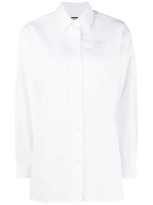 DIESEL® Logo-embroidered Shirt