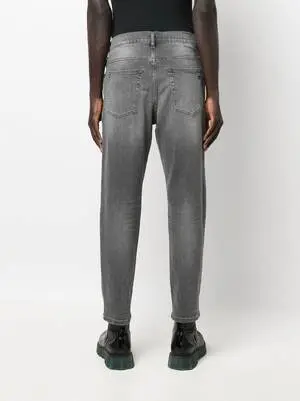 DIESEL® Tapered Jeans Ash - Grey