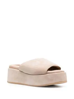 Moma Suede Platform Sandals