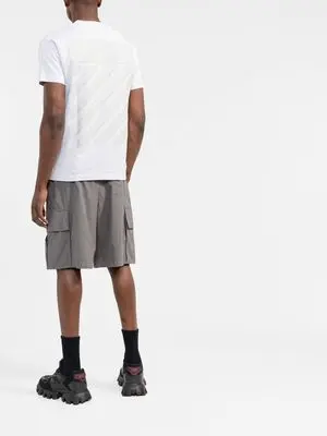 Off-White Diag Tab Cotton T-shirt - Grey