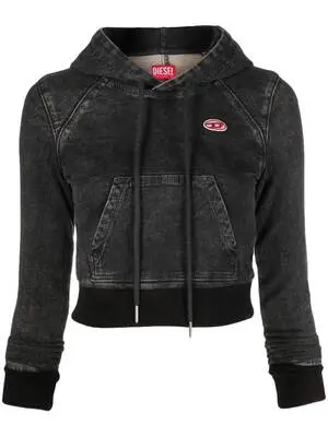 DIESEL® D-angy Logo-patch Hoodie