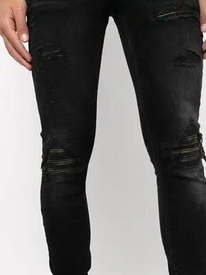 Amiri Distressed Skinny Jeans
