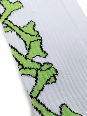 Amiri Logo-print Socks