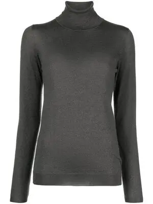 Brunello Cucinelli Rollneck Jumper - Grey