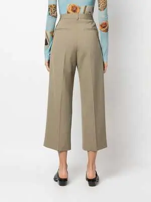 Acne Studios Cropped Straight-leg Trousers