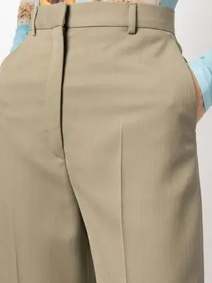 Acne Studios Cropped Straight-leg Trousers