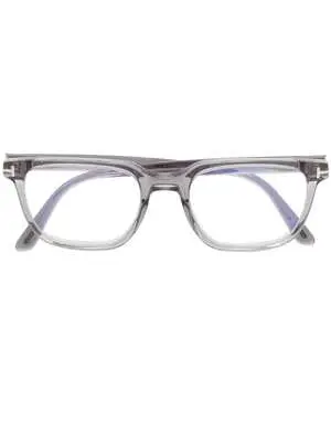 TOM FORD Wayfarer-frame Optical Glasses - Grey