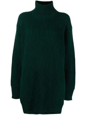 JIL SANDER Roll-neck Ribbed-knit Jumper
