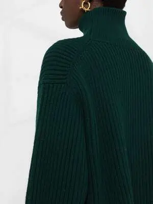 JIL SANDER Roll-neck Ribbed-knit Jumper