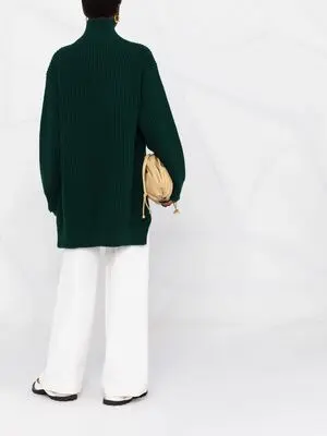 JIL SANDER Roll-neck Ribbed-knit Jumper