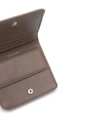Balenciaga Logo-print Detail Coin Wallet