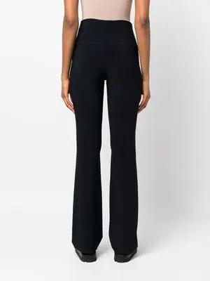 Norma Kamali High-rise Flared Trousers