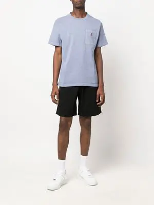 Gramicci Belted Cotton Shorts - Black
