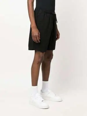 Gramicci Belted Cotton Shorts - Black