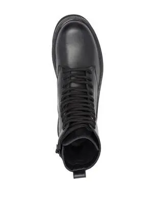 Furla Leather Lace-up Boots