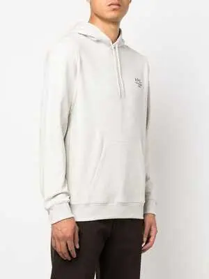 A.p.c. Logo-print Pullover Hoodie