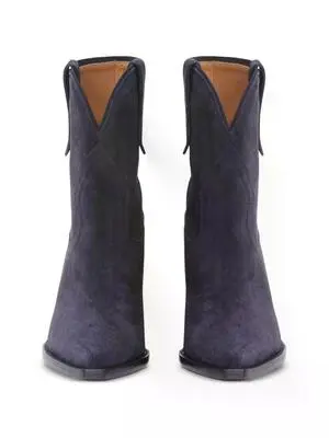 Isabel Marant Étoile Leyane High-heeled Cowboy Boots - Black