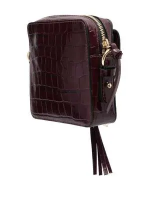 See By Chloé Faye Crocodile-embossed Camera Bag