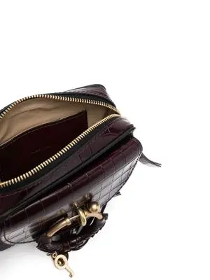 See By Chloé Faye Crocodile-embossed Camera Bag