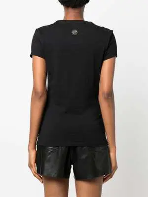 Philipp Plein Skeleton Print T-shirt - Black