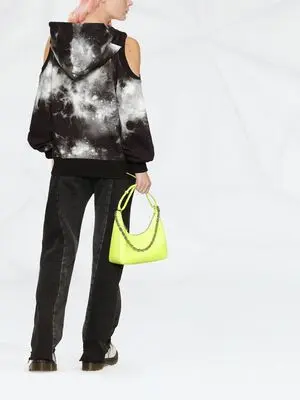 Versace Tie-dye Cut-out Hoodie