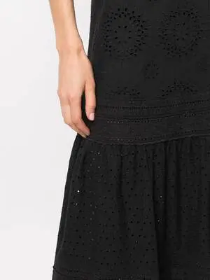 Alice + Olivia Reise Tiered Maxi Skirt