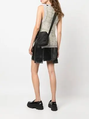 GANNI Quilted Tech Crossbody Bag