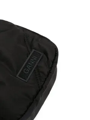 GANNI Quilted Tech Crossbody Bag