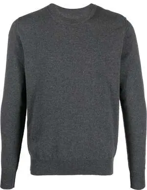 MAISON MARGIELA Crew-neck Cashmere Sweater - Grey