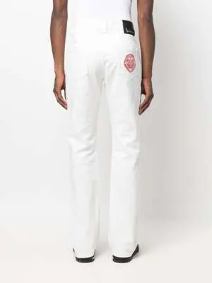 BILLIONAIRE Lion Straight-leg Jeans