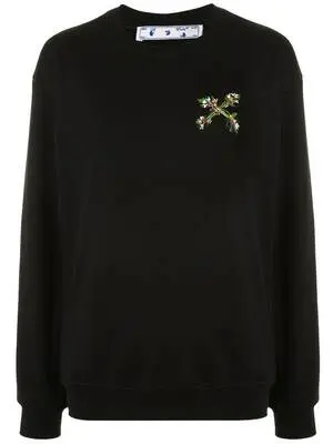 Off-White Flowers Arrows Sweatshirt