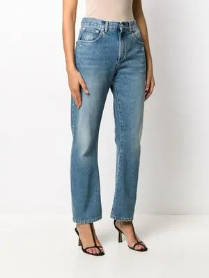Off-White Loose-fit Straight Leg Jeans
