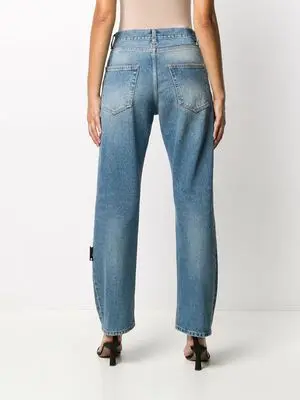 Off-White Loose-fit Straight Leg Jeans