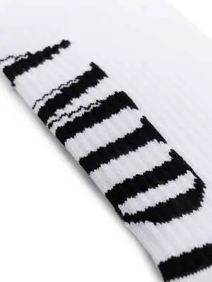Amiri Logo-print Cotton Socks